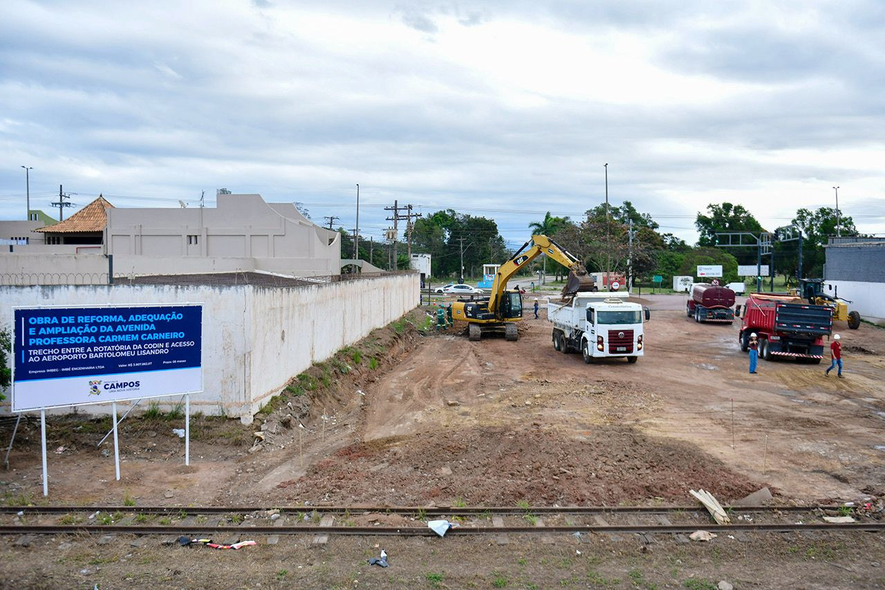 Prefeitura dá início à obra de duplicação do pistão da Codin - O Diário ...